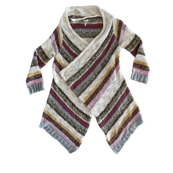 Boston Proper | Sweaters | Boston Proper Hi Low Asymmetric Stripe ...